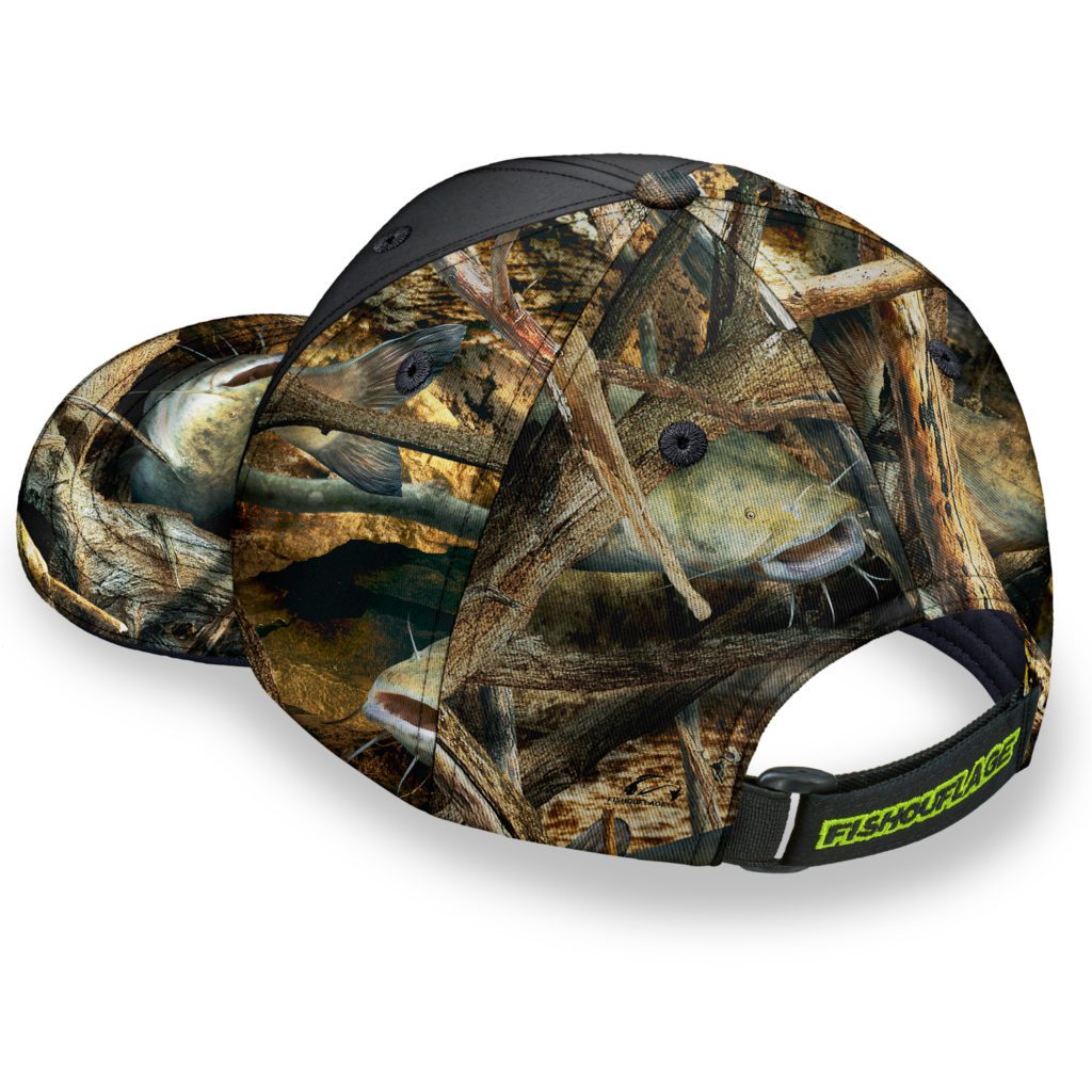 Fishing Baseball Caps | Catfish Hat | Camo Fishing Cap | Fishouflage