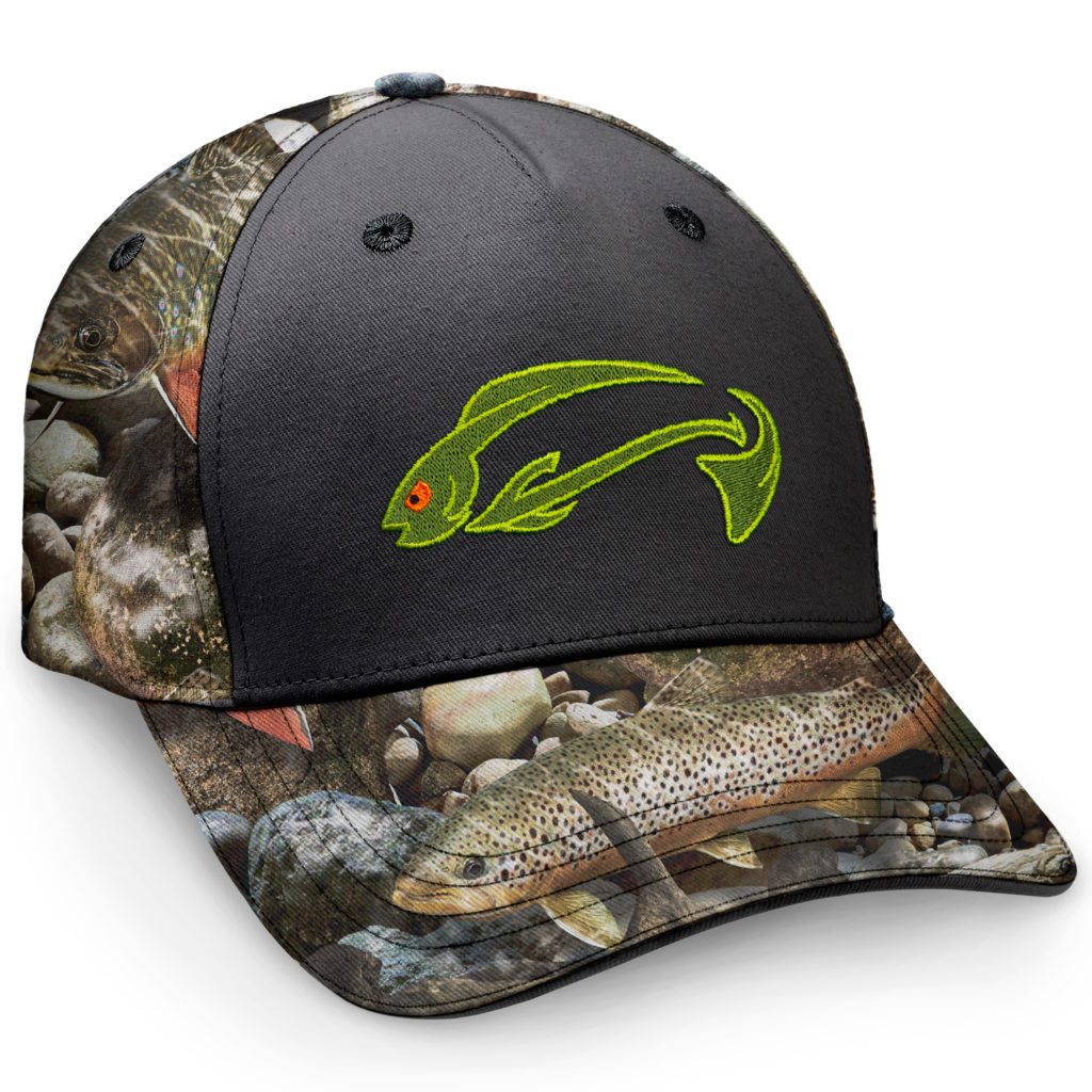 Trout Fishing Hats | Camouflage Fishing Baseball Caps | Fishouflage