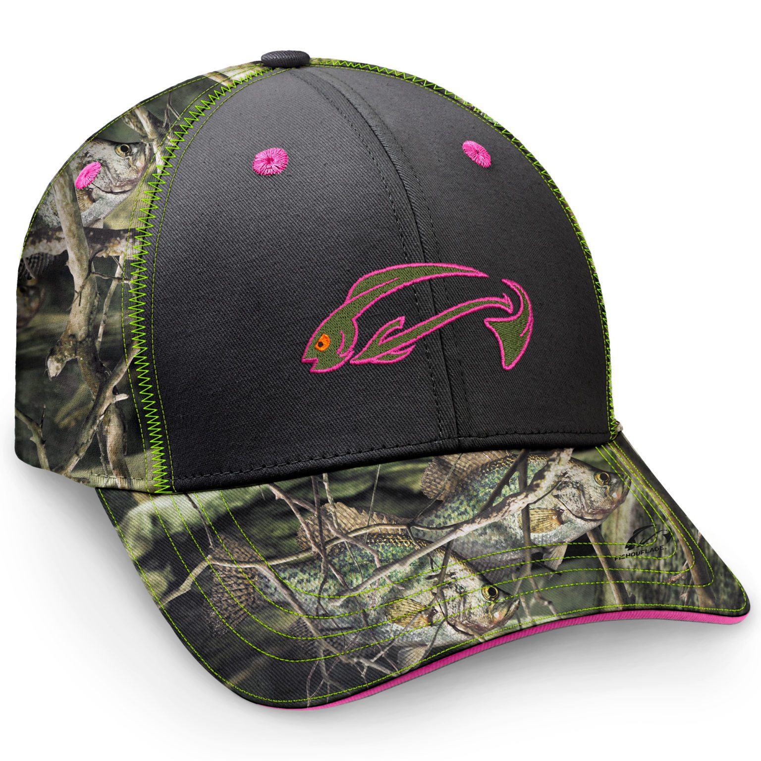 Perfect Catch Ladies Crappie Cap | Fishouflage