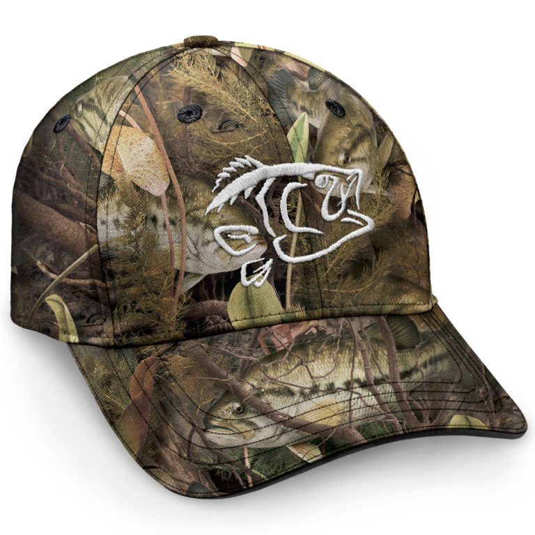 Camo Strike Bass Cap | Fishouflage