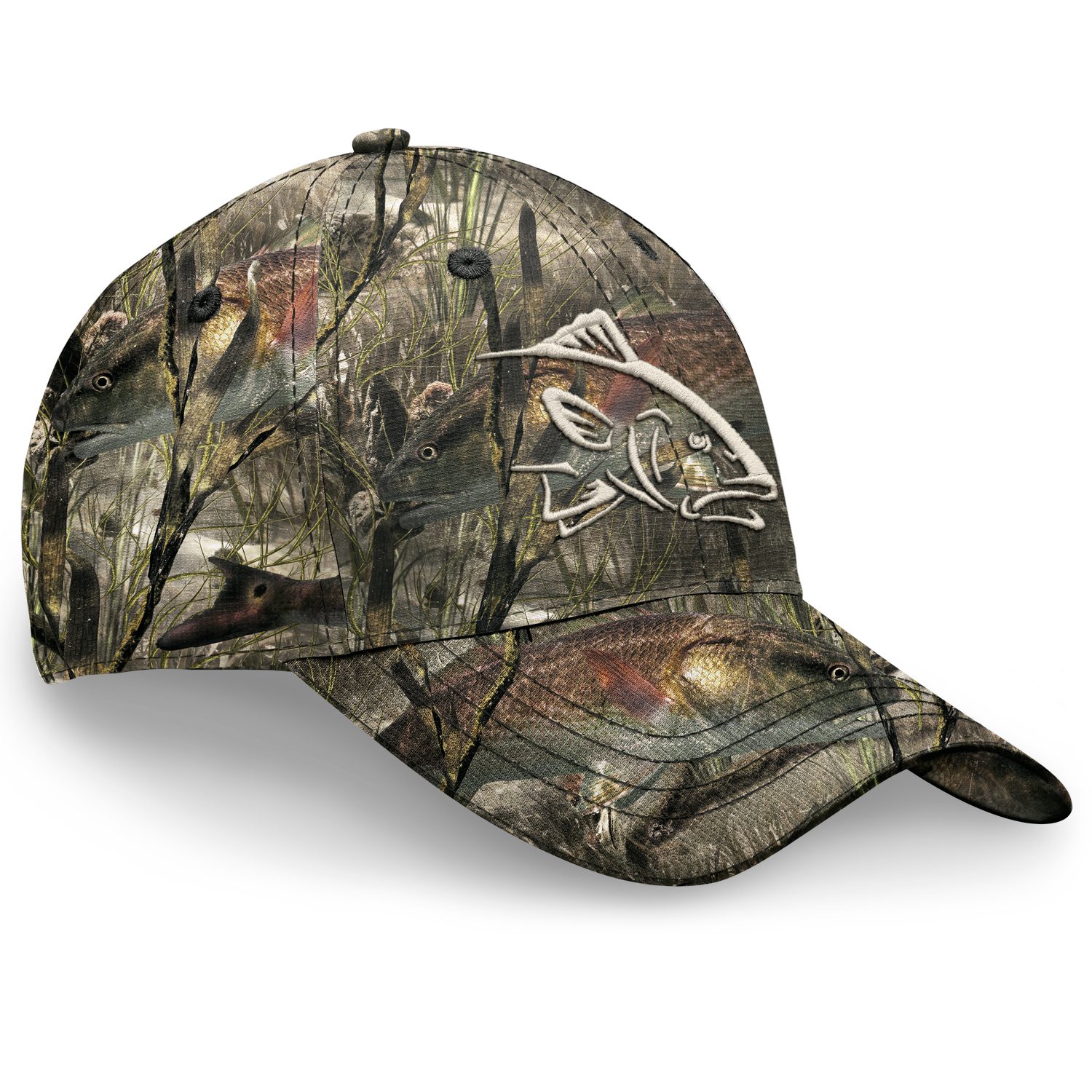 Redfish Trucker Hats | Men’s Mesh Back Fishing Caps | Fishouflage