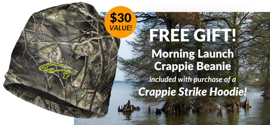 Crappie Strike Performance Hoodie – Fishouflage