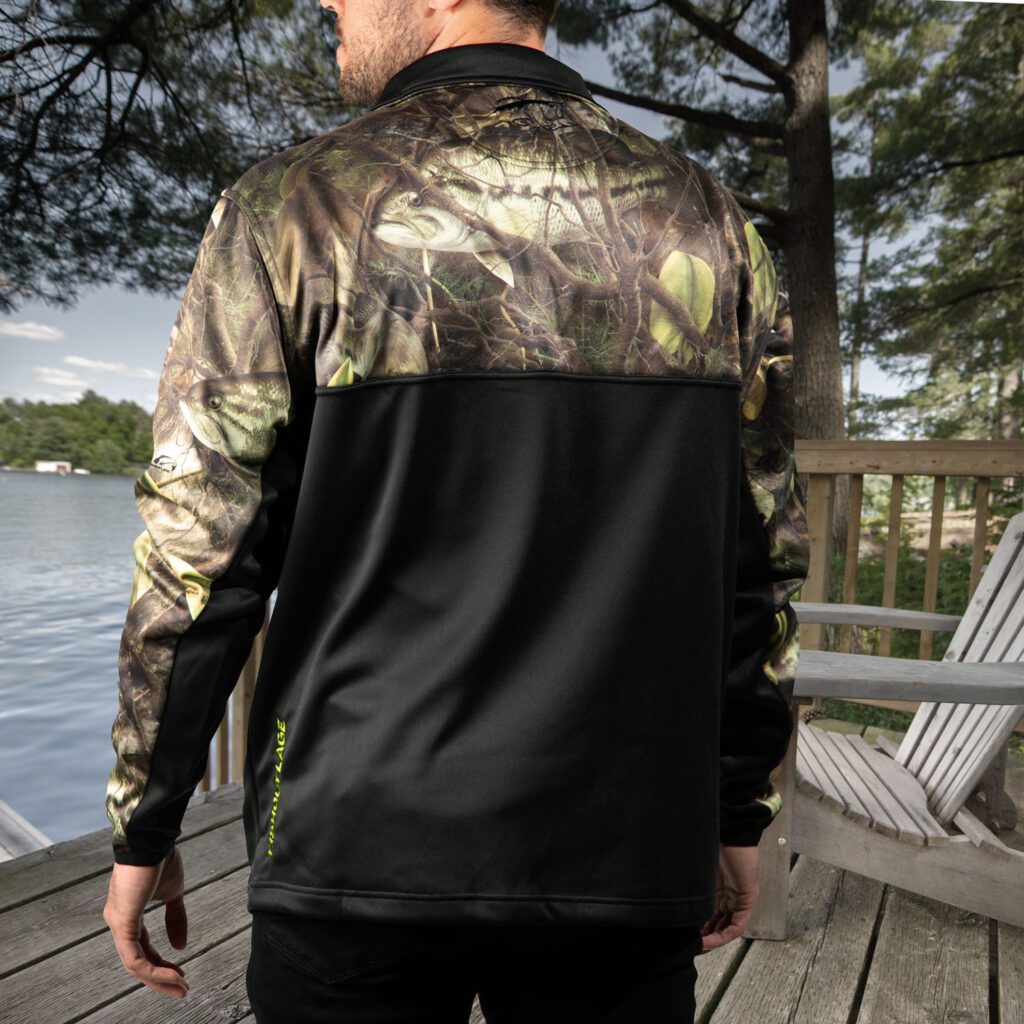 Waters Edge 1/2 Zip Jacket (Bass) – Fishouflage