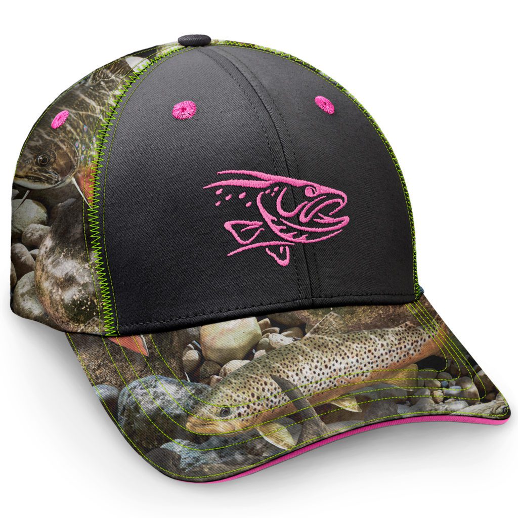 Dockside Ladies Cap (Trout/Pink) – Fishouflage