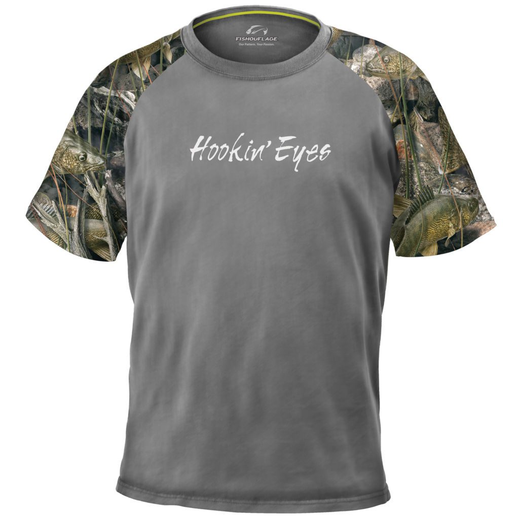 Fish Camp S/S Walleye Performance Tee | Fishouflage