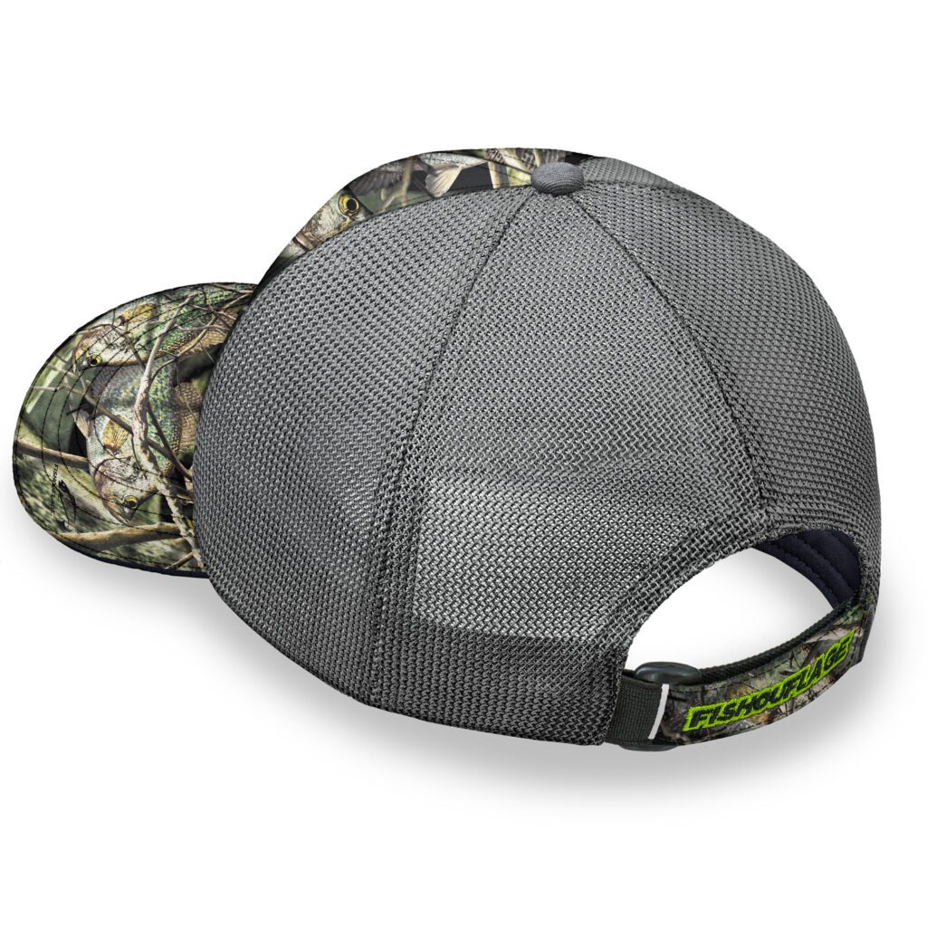 Cool Strike Crappie Mesh Cap | Fishouflage