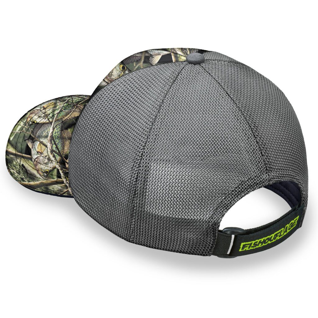 Cool Strike Crappie Mesh Cap | Fishouflage