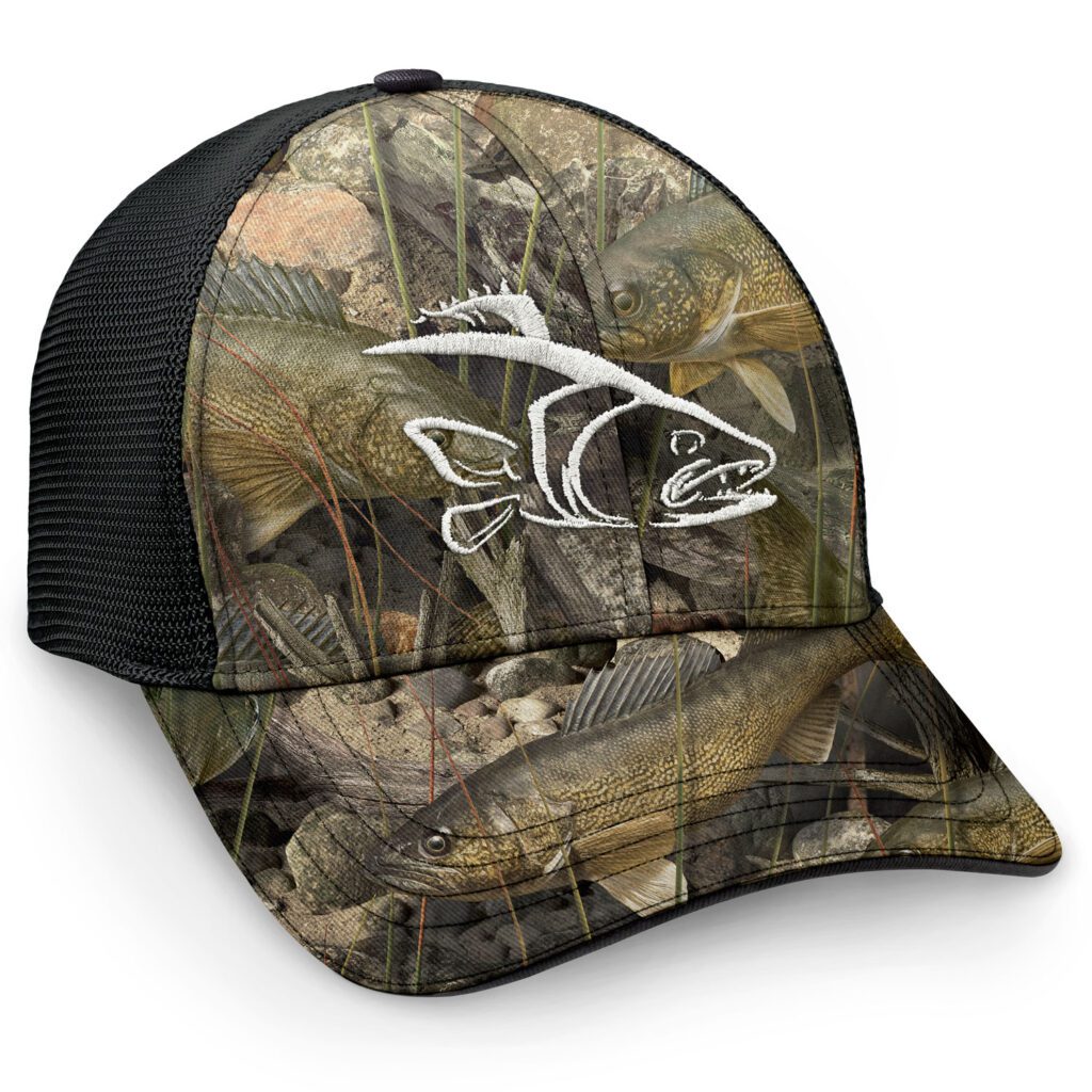 Cool Strike Walleye Mesh Cap – Fishouflage
