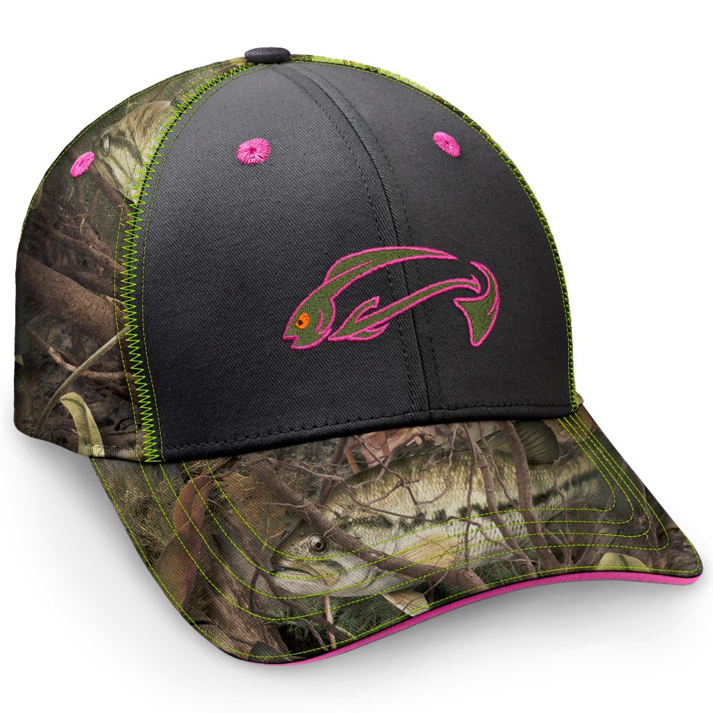 Ladies Perfect Catch Bass Hat | Ladies Bass Fishing Cap | Fishouflage