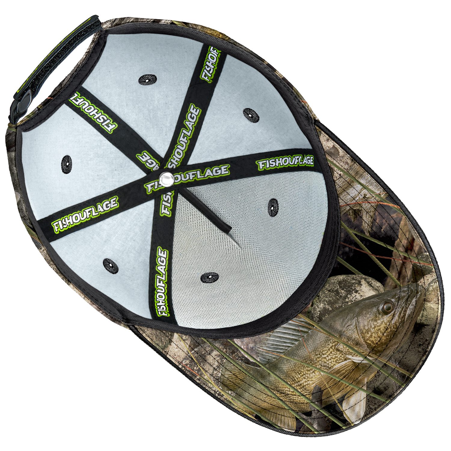 Walleye Camo Fishing Hat | Fishing Baseball Caps | Fishouflage