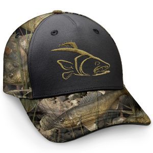 Walleye Camo Caps, Hats, Gaiters & Beanies | Fishouflage