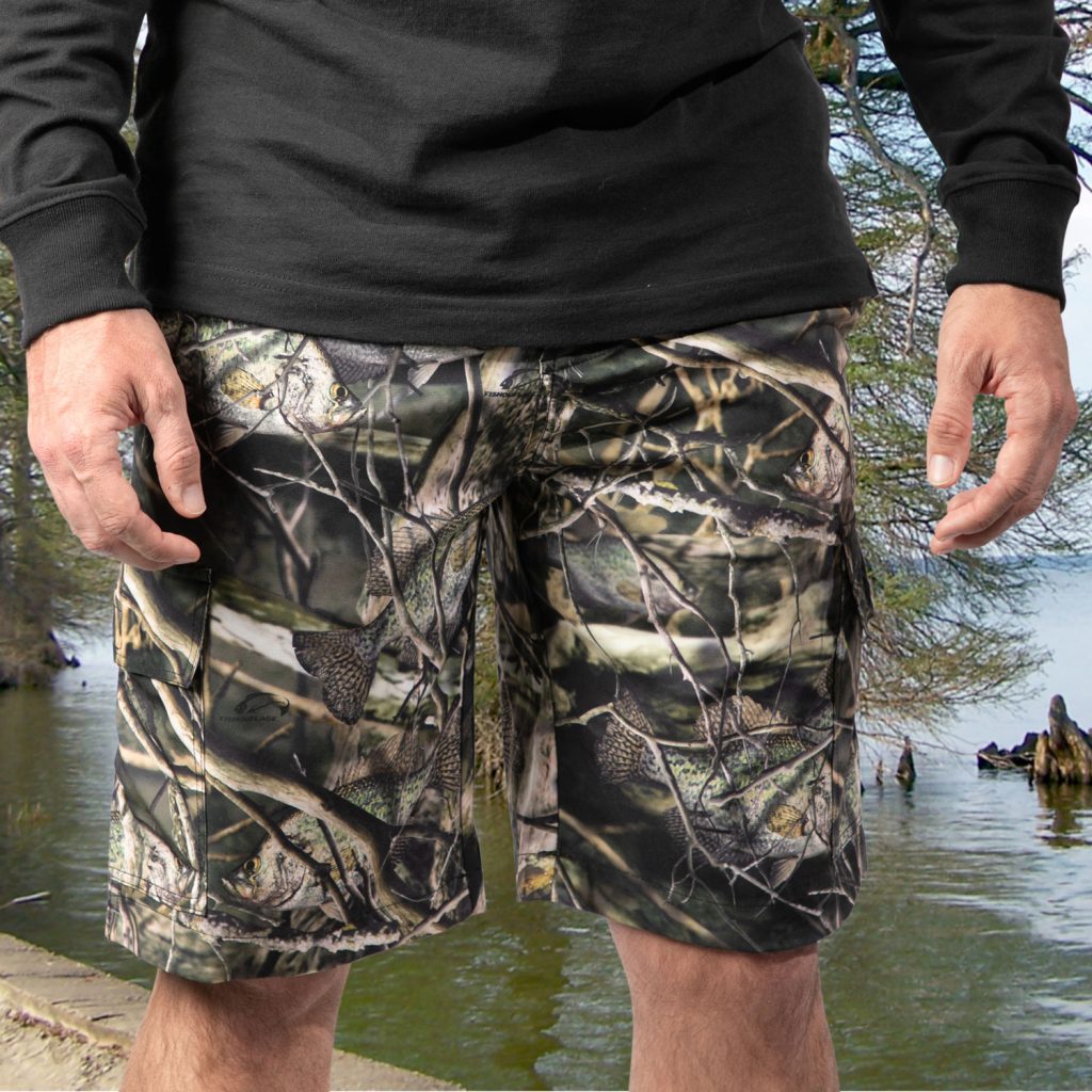 Dockside Fishing Shorts (Crappie) | Fishouflage
