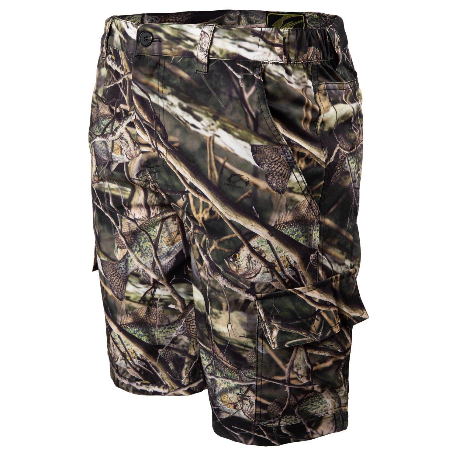 Dockside Fishing Shorts (Crappie) | Fishouflage