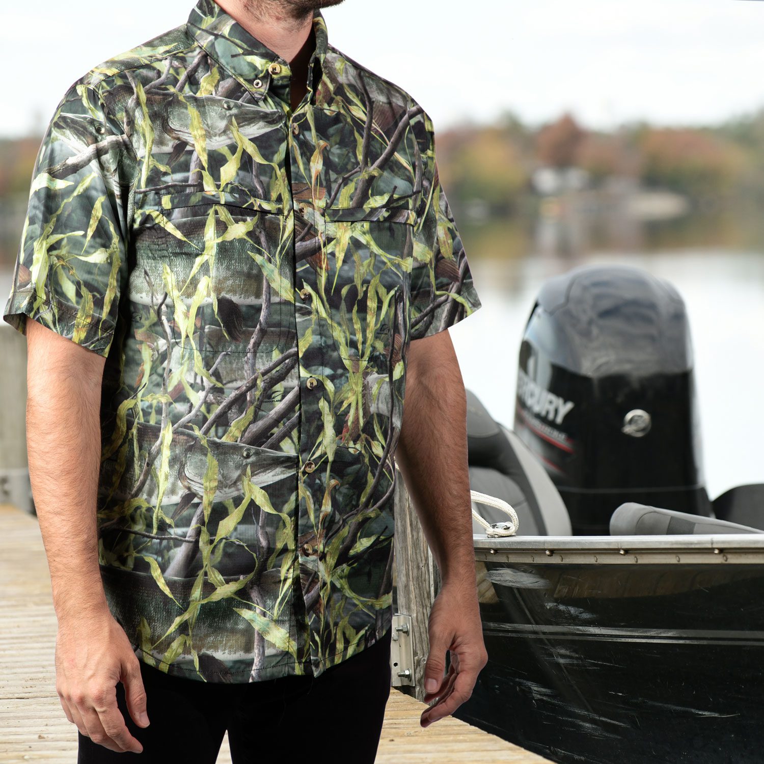CastAway Guide Shirt (Musky) | Fishouflage